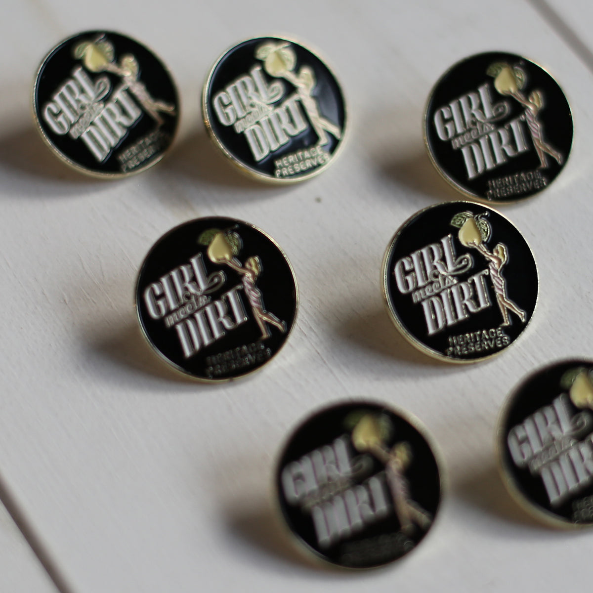Enamel Pin | Girl Meets Dirt