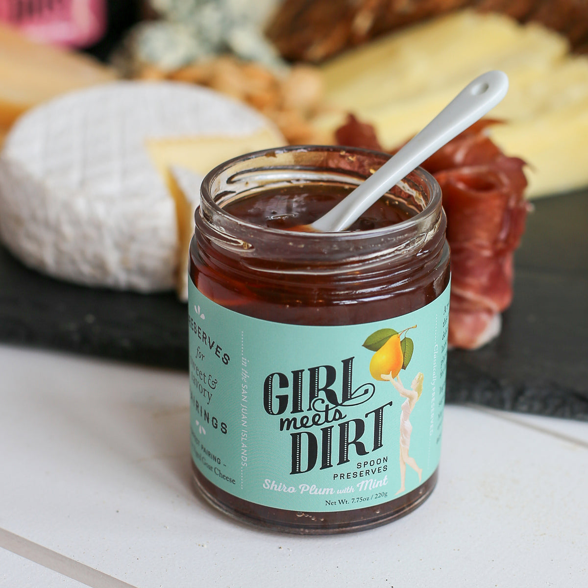Shiro Plum w/ Mint Spoon Preserves | Girl Meets Dirt
